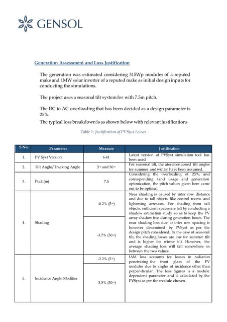 Transmission Loss Calculation on 33 / 66 / 132 KV Lines for Solar Power Plant | PDF | Power and ...