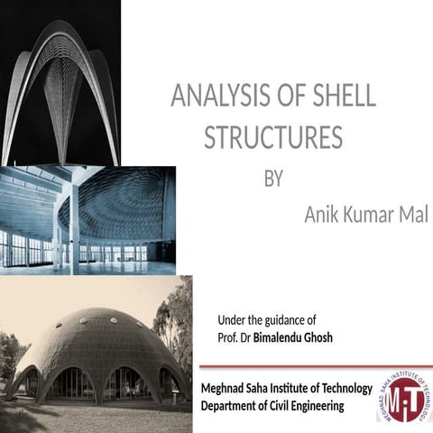 Analysis of Shell Strctures in Civil Engineering.pptx