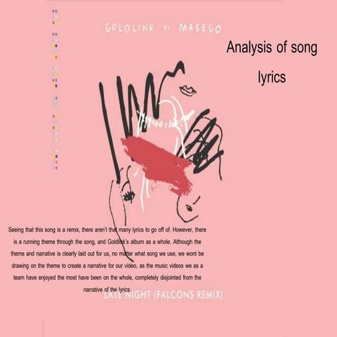 Analysis of song lyrics | PPTX