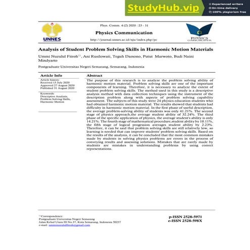 Physics-Based Scientific Learning Module to Improve Students Motivation ...