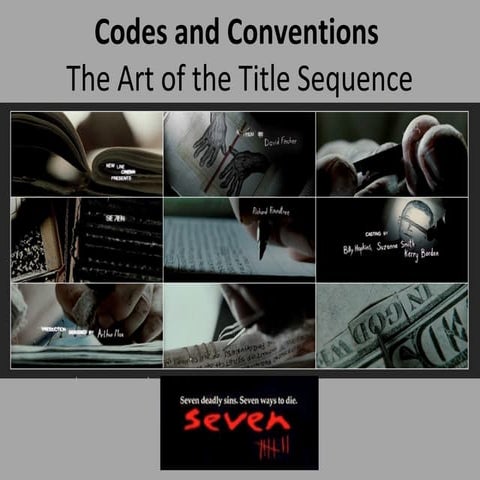 Analysis of title sequences | PPT