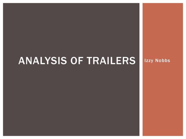 Film poster evle | PPTX