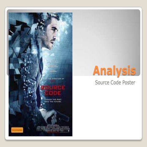 Analysis source code poster | PPT