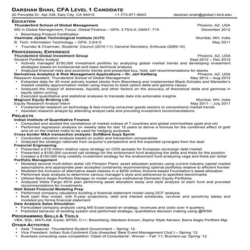 Analyst Darshan Shah_resume_SF | PDF