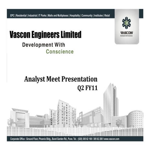Analyst meet presentation_q2_fy11 | PPT