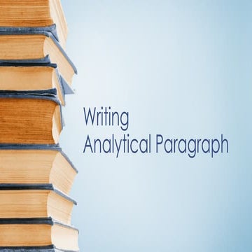Analytical-Paragraph-PPT.pptx......................... | PPTX