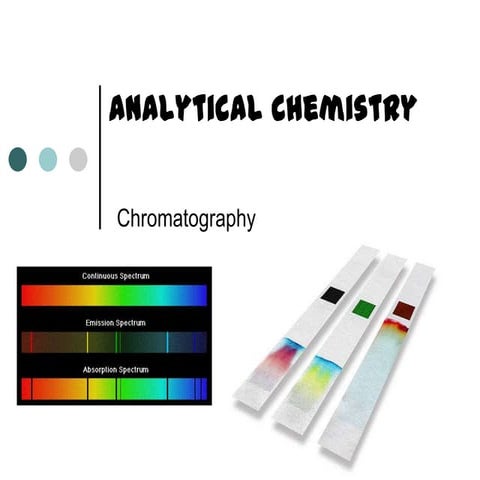 Analytical chemistry | PPTX | Chemistry | Science