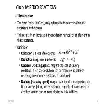 REDOX REACTION 01.ppt
