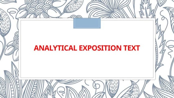 analyticalexposition explanation neee.ppt