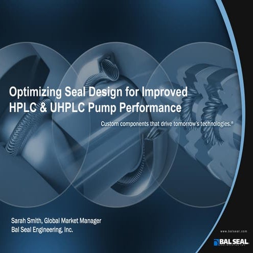 Optimizing Seal Design for Improved HPLC & UHPLC Pump Performance | PDF