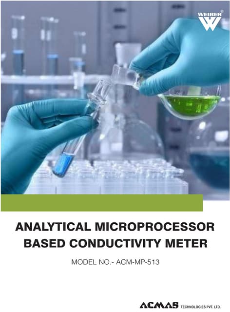 Microprocessor Based Dissolved Oxygen Meter By Acmas Technologies Pvt Ltd Pdf