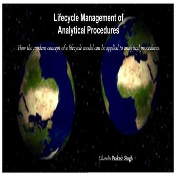 Analytical procedures life cycle management | PPTX