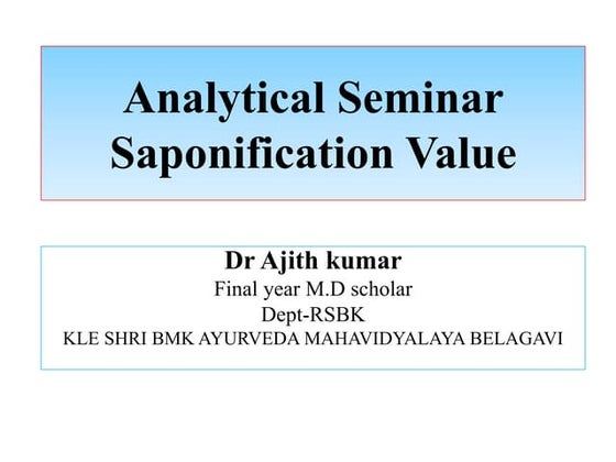 Determining HLB Value | PPT