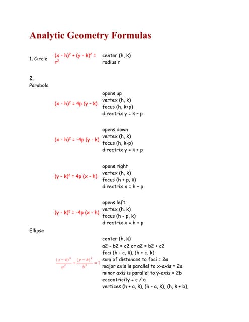 1 basic geometry and formulas | PPT