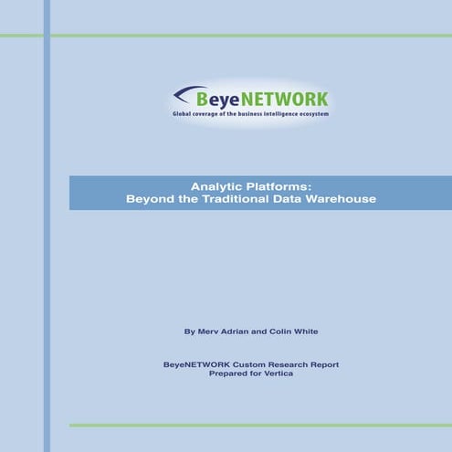 Analytic platforms | PDF