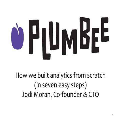 How we built analytics from scratch (in seven easy steps) | PDF ...