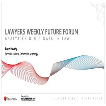 Analytics and Big Data in Law Firms | PPT