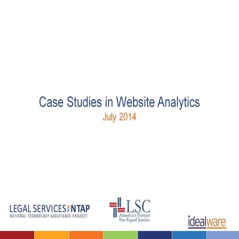 Analytics Case Studies LSNTAP and Idealware | PDF | Web Development | Internet