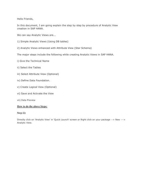 Variables in sap hana | PDF | Programming Languages | Computing