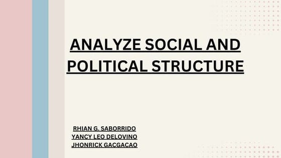 Political and Leadership Structures ....pptx