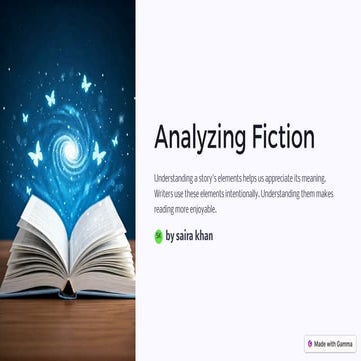 Analyzing-Fiction for the distinctive elements.pdf