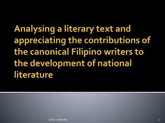 Philippine Literature: Region 8 | PPTX