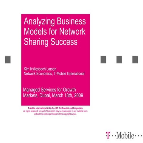 Analyzing Business Models For Network Sharing Success | PPT | Phone ...