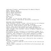 Analyzing Cognitive and Educational Evaluation ReportName G | PDF