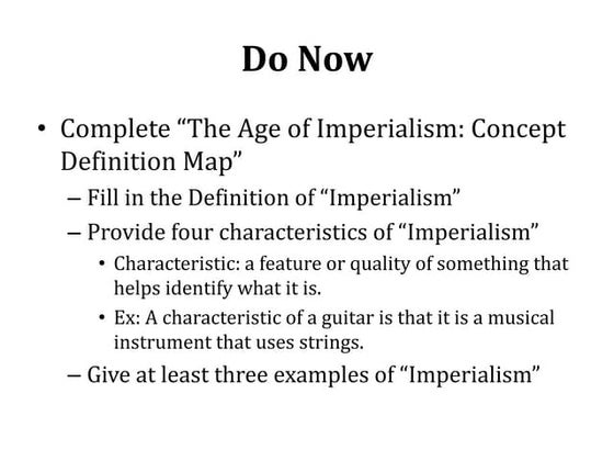 Dbq Essay On Imperialism | PDF