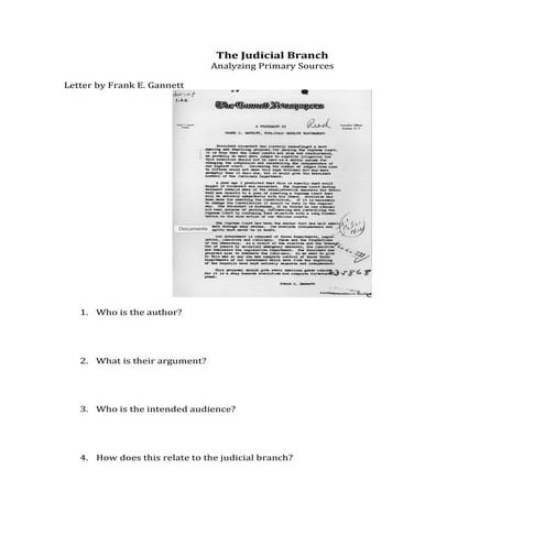 Analyzing primary sources | PDF