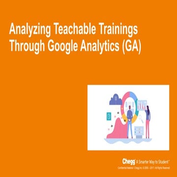Analyzing Teachable Trainings Through Google Analytics | PPT