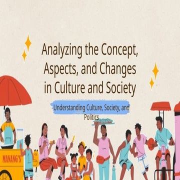 Social, Cultural, Political Change | PPTX