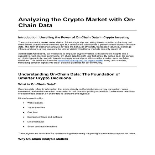 Analyzing the Crypto Market with On-Chain Data.docx