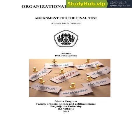 Analyzing The Organizational Behavior Chart Elements | PDF