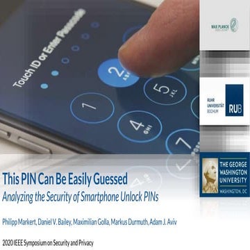 Analyzing the Security of Smartphone Unlock PINs.pptx