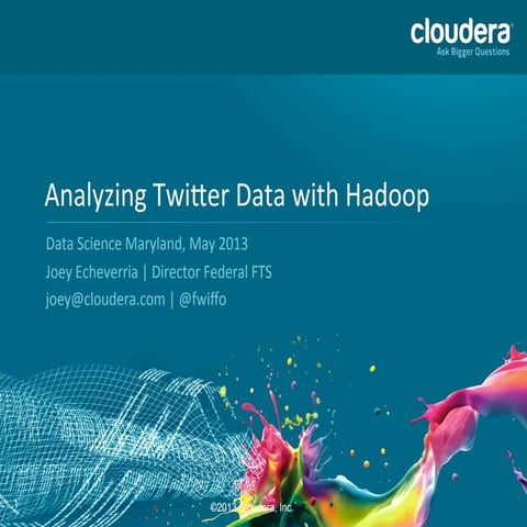 Analyzing Twitter Data With Hadoop Pdf Databases Computer