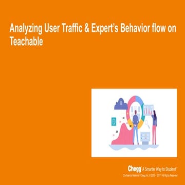 Analyzing User Traffic & Expert’s Behavior on Teachable | PPT
