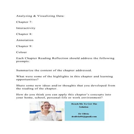 Analyzing And Visualizing Datachapter 7interactivitychapdocx