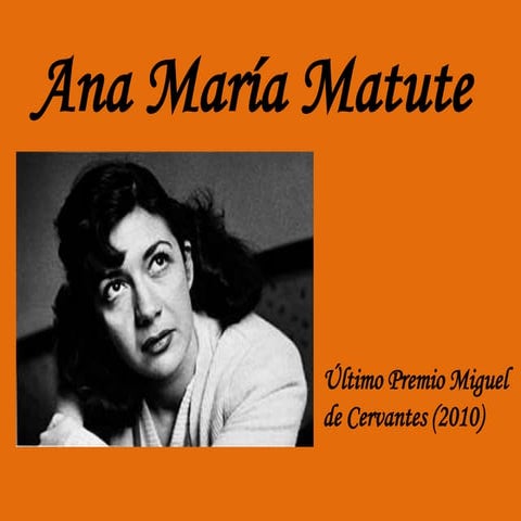 Ana María Matute | PPT