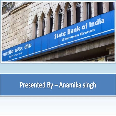 Project on SBI | PPTX