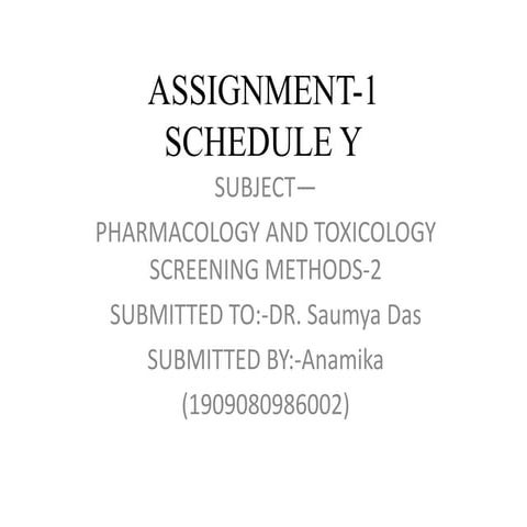 screening assignment | PPTX