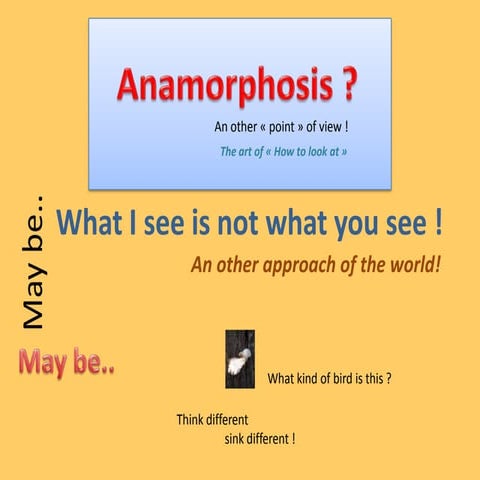 Anamorphosis | PPT