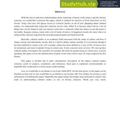 An Analysis Of Punk Subculture In The Sex Pistols Song God Save The ...