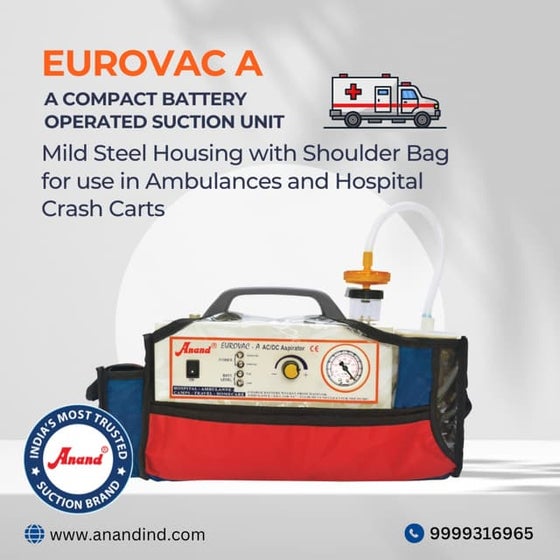 The EUROVAC Portable Suction Unit is designed | PDF