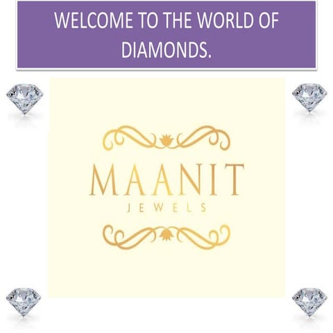 Anand Hinduja of Maanit Jewels 8 minute Feature Presentation | PPTX
