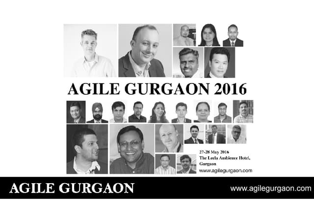 Agile Gurugram 2016 Conference Coaching Challenges In Enterprise