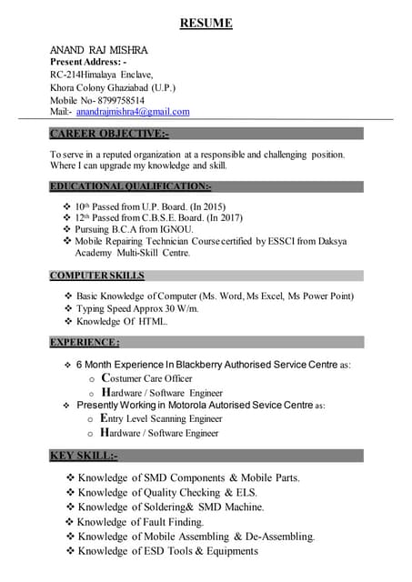 Karan resume | DOCX