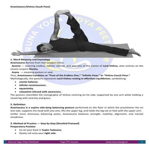 Anantasana (Vishnu Couch Pose.pdfAnantasana (Vishnu Couch Pose.pdf