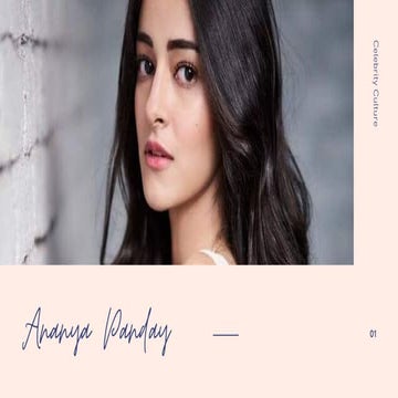 Bollywood actress - Ananya panday | PDF