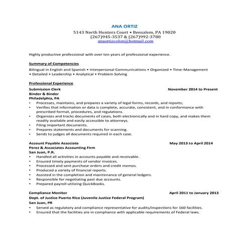 Resume / Elvis Perez | PDF